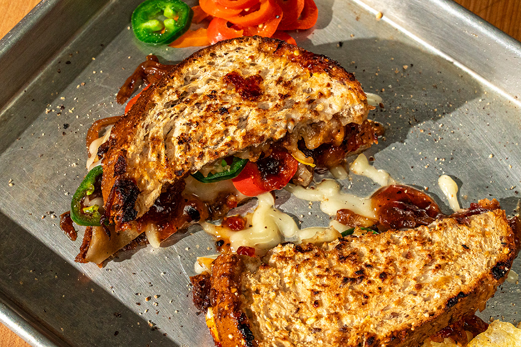Caramelized Onion and Bacon Jam Toastie | SGC™ Foodservice